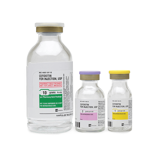 Cefoxitin for Injection, USP – WG Critical Care