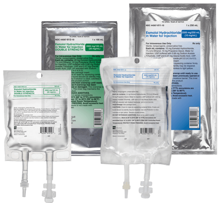 Esmolol HCI in Water for Injection – WG Critical Care