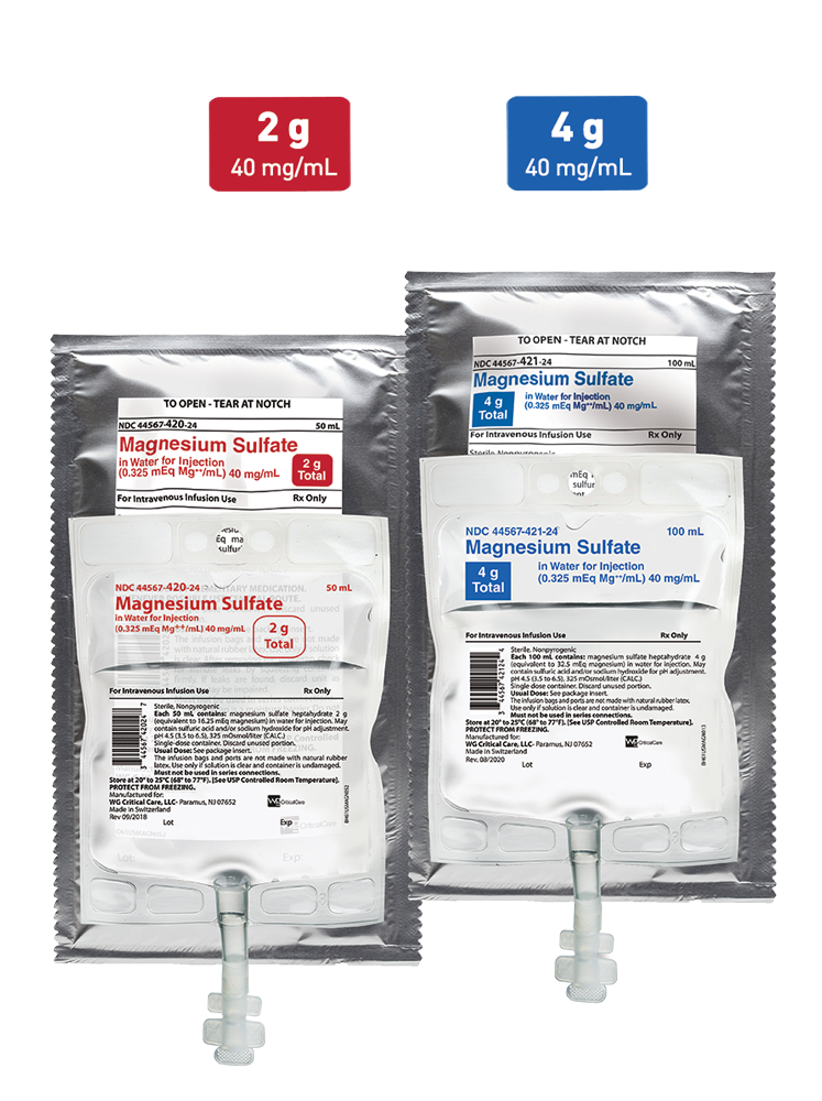 Magnesium Sulfate Injection Family Of Products 40 OFF